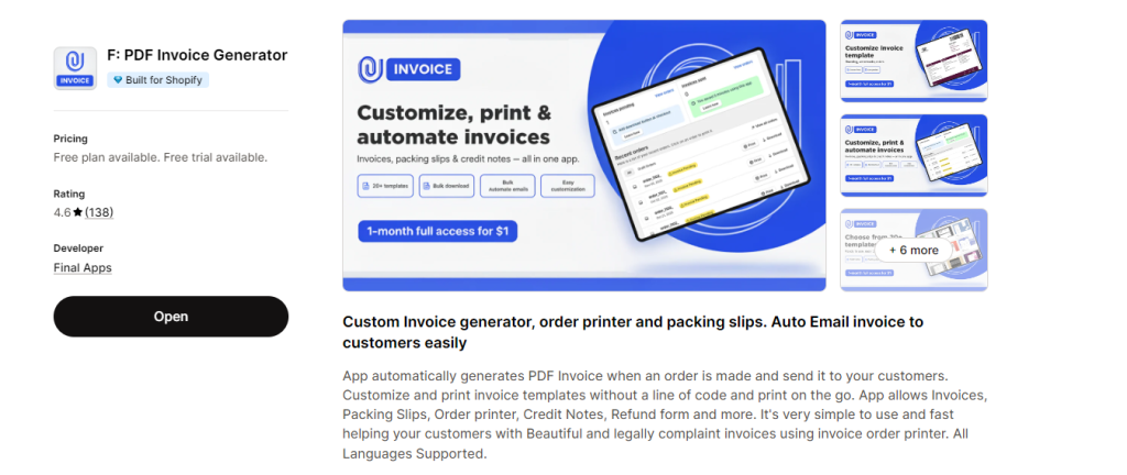 Best Invoice App for Shopify in 2026: Complete Guide with Expert ...